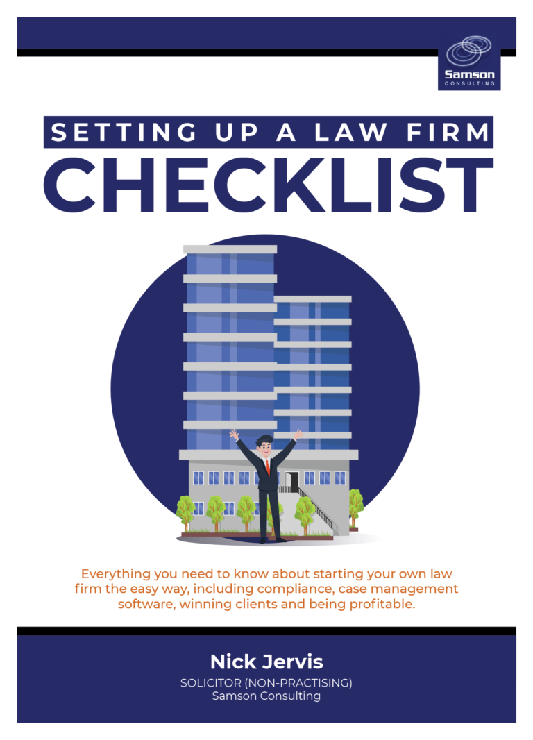Starting A Law Firm Cheklist UK